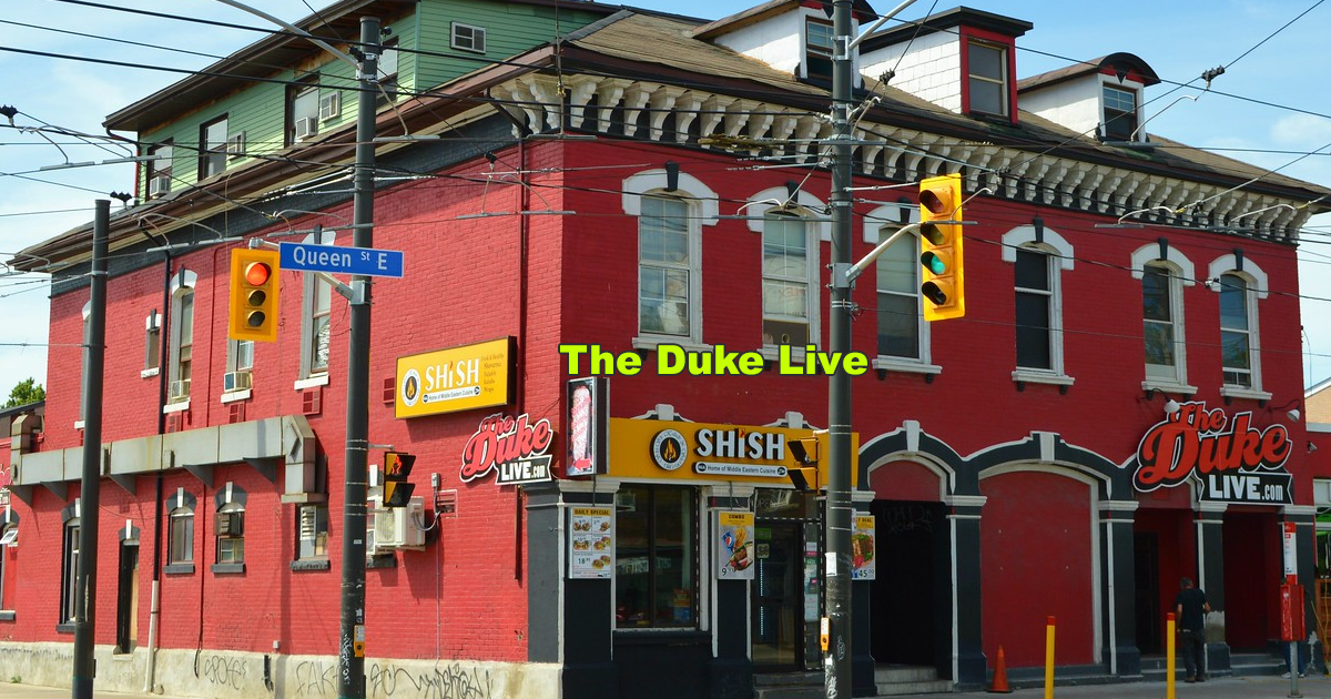 The Duke Toronto - List Of Music Events In Toronto